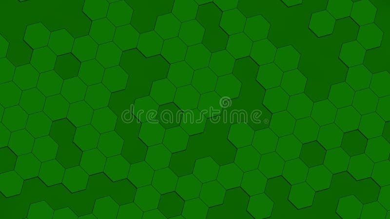 Wallpaper Small Multiple Hexagons, Polygons, Honey Comb of Green Color ...