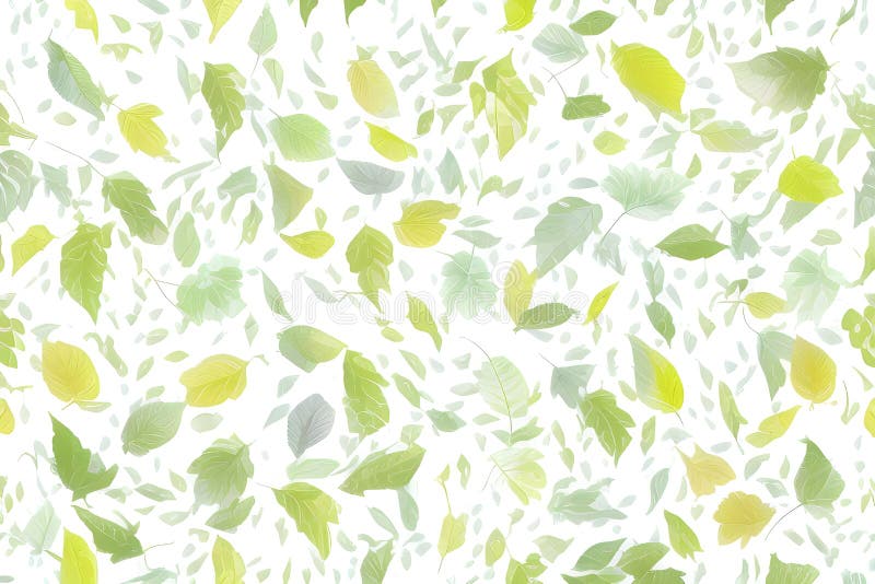 Illustration Background Image Colorful Leaves Many Forms Many Types ...