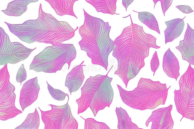 Illustration Background Image Colorful Leaves Many Forms Many Types ... Illustration Background Image Colorful Leaves Many Forms Many Types ...