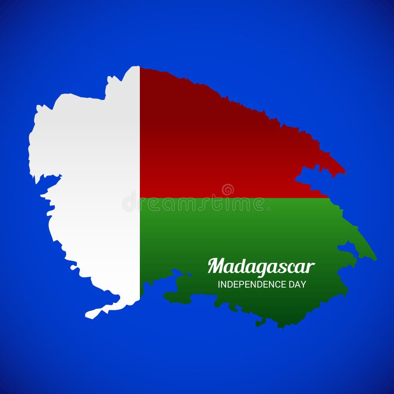 Madagascar Independence Day. Stock Illustration - Illustration of ...