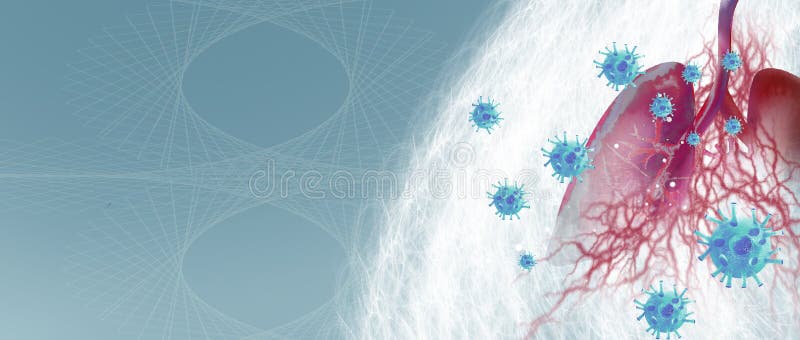 Illustration Background of Pneumonia Epidemic Stock Illustration ...