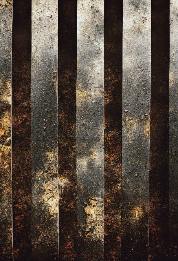 Rusty metal panel stock illustration. Illustration of vertical - 272343218