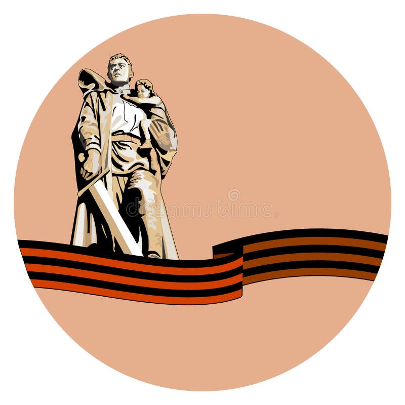 Background with St. George Ribbon for the Victory Day Stock Vector ...