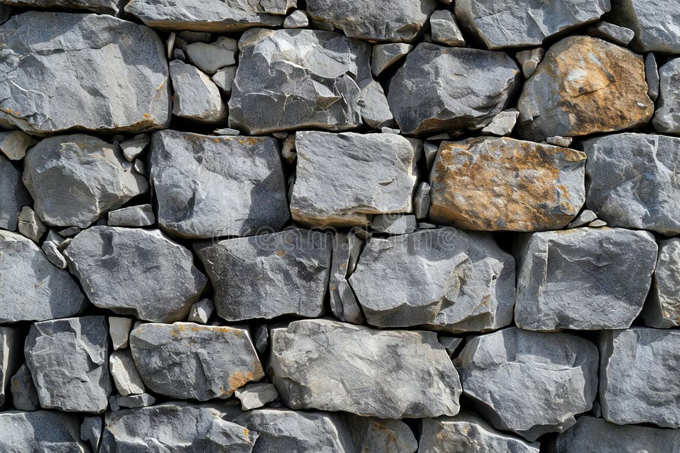 Background of Stone Wall Texture, Close Up of Stone Wall Texture Stock ...