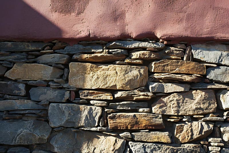 Background of Stone Wall Texture, Closeup of Stone Wall Texture Stock ...