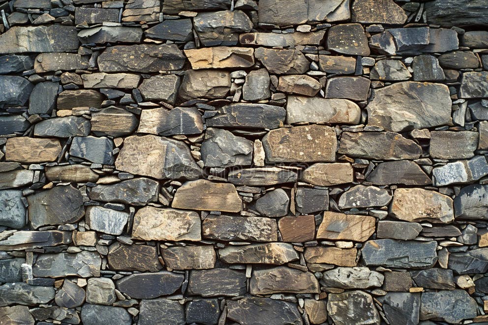 Background of Stone Wall Texture, Closeup of Stone Wall Texture Stock ...
