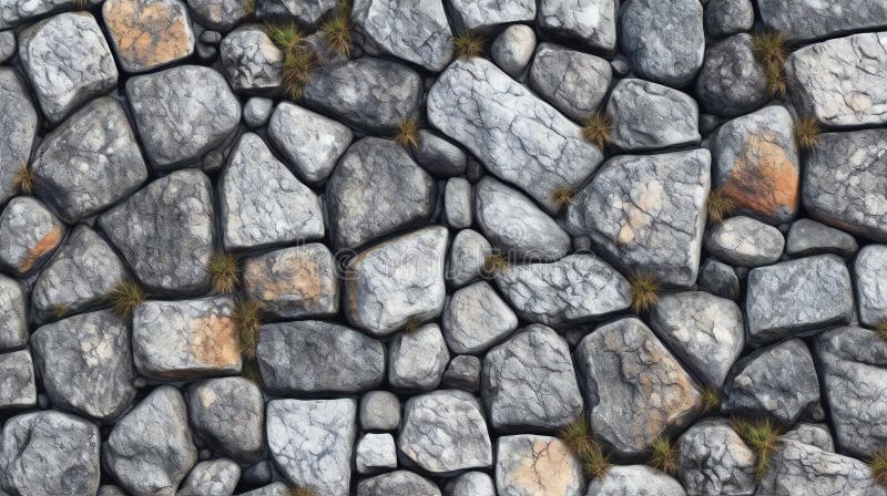 Background of Stone Wall Texture Stock Illustration - Illustration of ...