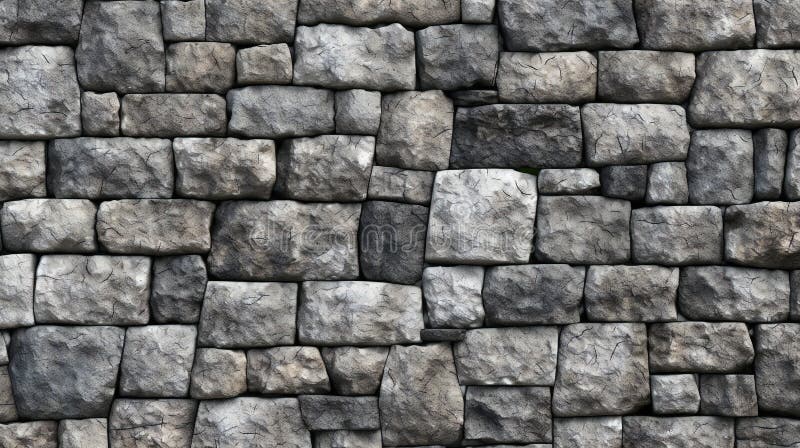 Background of Stone Wall Texture, Seamless Tileable Texture Stock ...