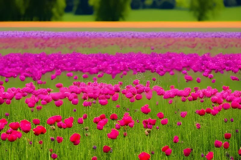 Illustration of Floral, Meadows Background Texture Stock Illustration ...