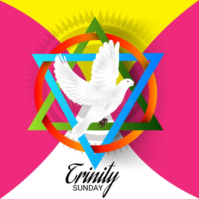 Trinity Sunday. stock illustration. Illustration of peace - 117209887