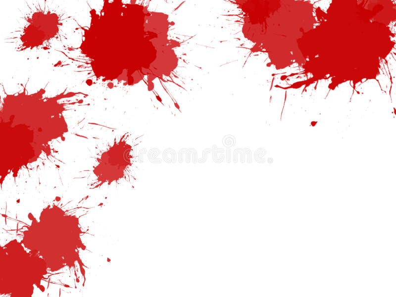 Illustration Background or Wallpaper with Red Patches of Paint As ...