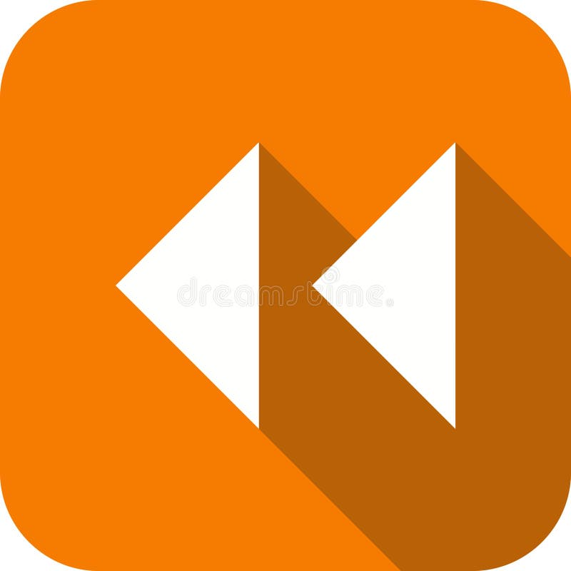 Illustration Backward Arrows Icon for Personal and Commercial Use ...