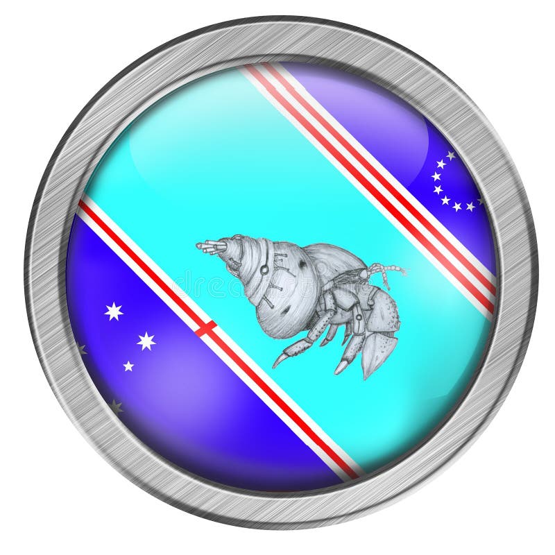 Baker Island Glass Web Button Stock Illustration - Illustration of ...