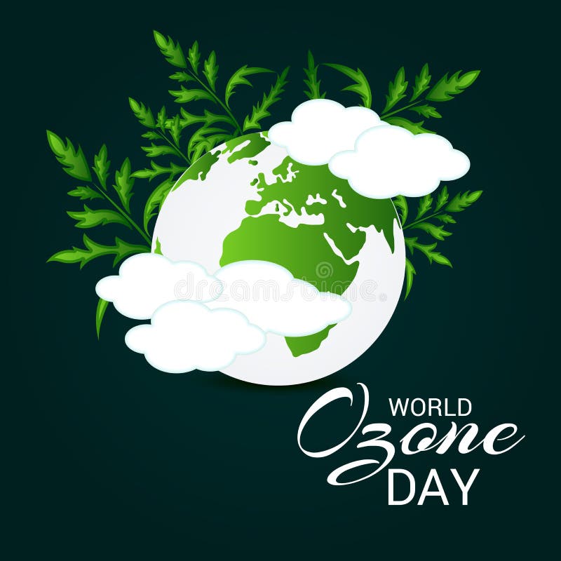 World Ozone Day Outline Icon Set Stock Vector - Illustration of vector ...