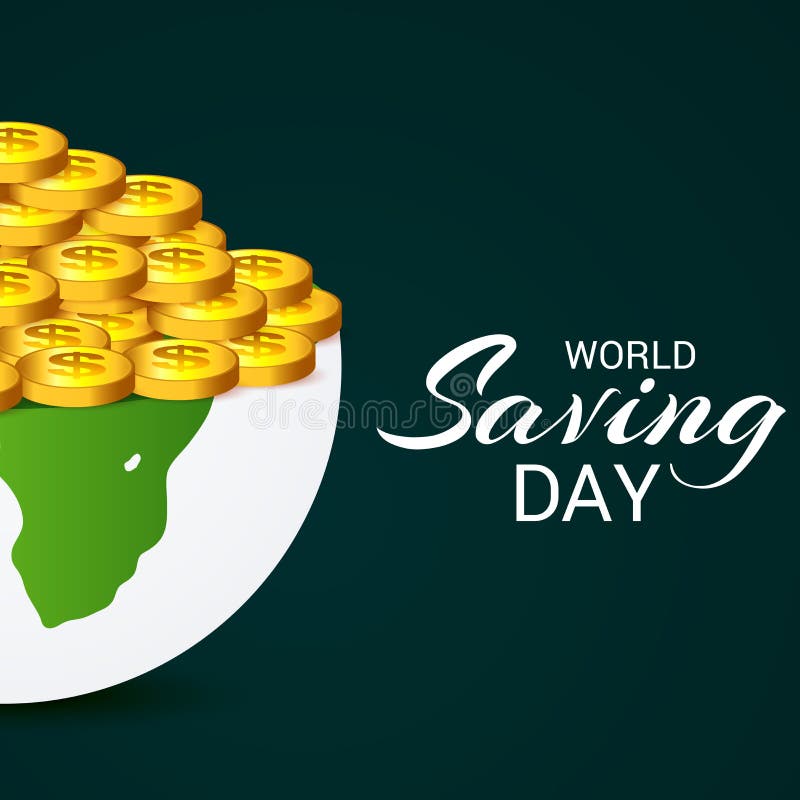 World saving day. stock illustration. Illustration of safe - 101863103