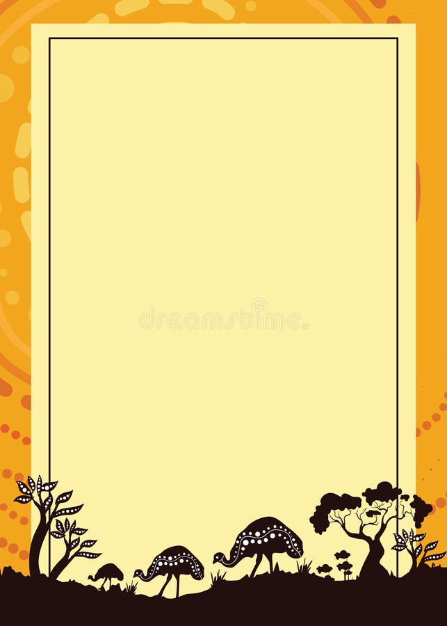 Aboriginal Page Border Stock Illustrations – 1,191 Aboriginal Page ...