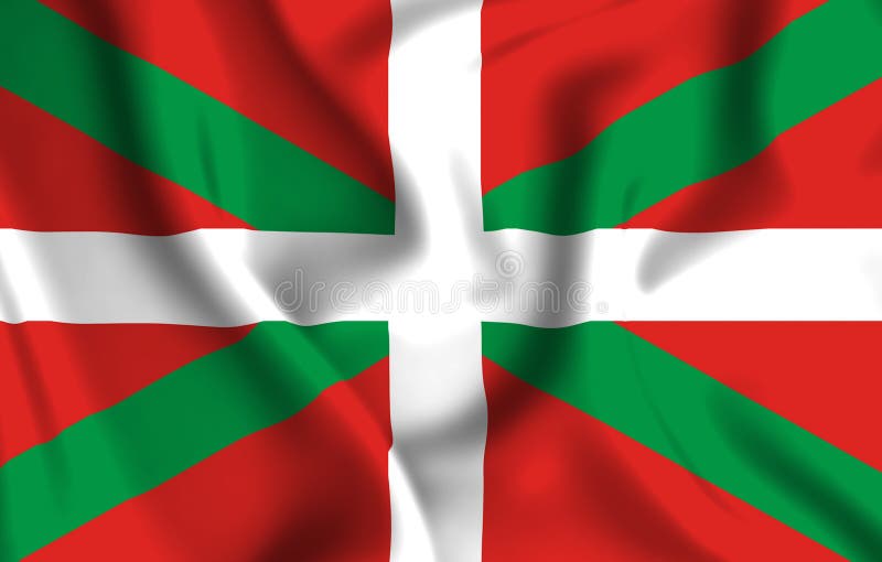 Illustration Basque De Drapeau De Pays Illustration Stock ...