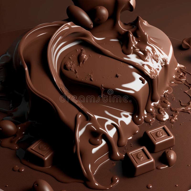 Illustration of Beautiful Chocolate Platter Stock Illustration ...