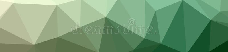 Illustration of Beautiful Green Low Poly Background. Stock Illustration ...