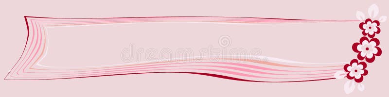 Illustration - a Beautiful Horizontal Frame of Stylized Colors and ...