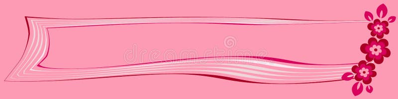 Illustration - a Beautiful Horizontal Frame of Stylized Colors and ...
