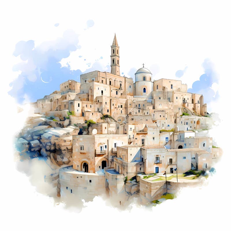 Matera Italy Stock Illustrations – 110 Matera Italy Stock Illustrations ...