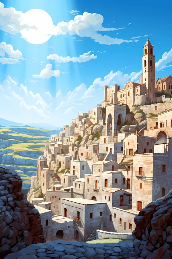 Matera Italy Stock Illustrations – 110 Matera Italy Stock Illustrations ...