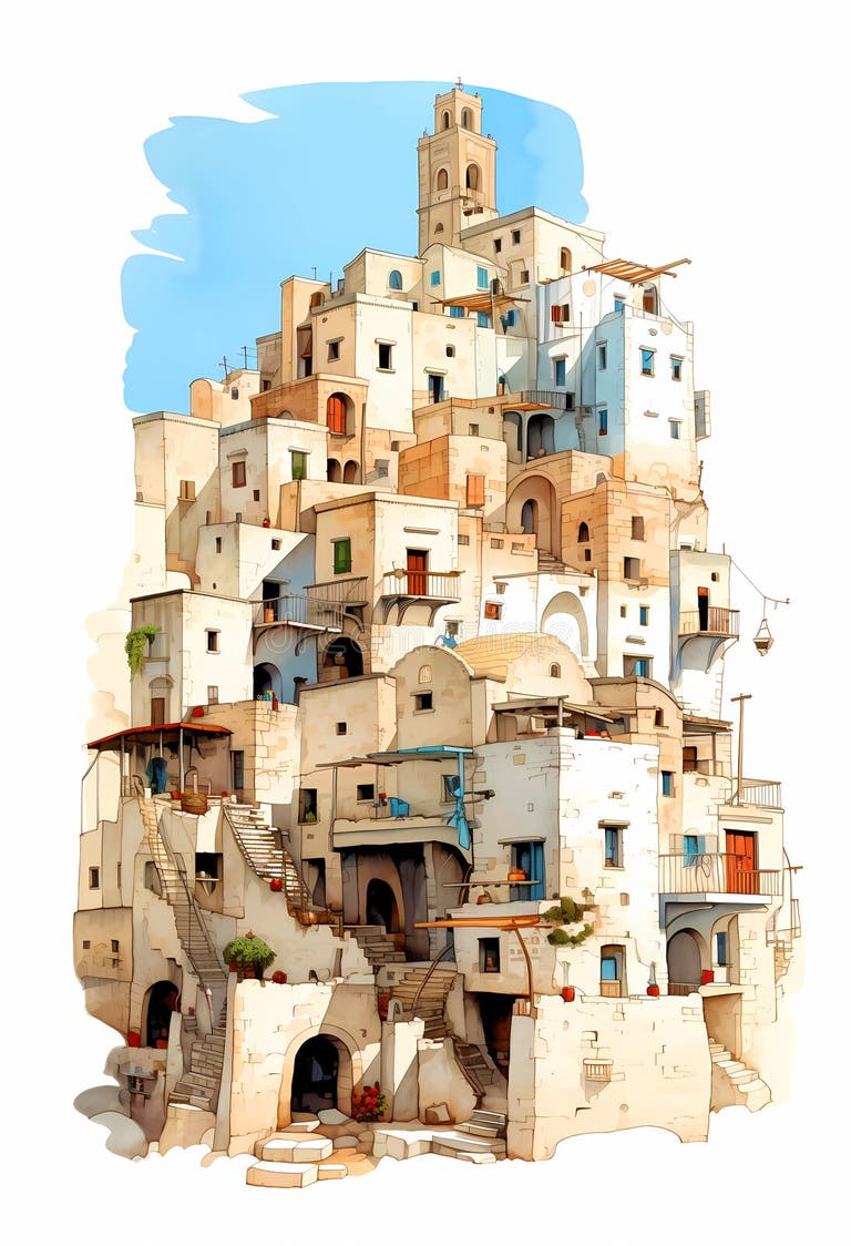 Matera Italy Stock Illustrations – 110 Matera Italy Stock Illustrations ...