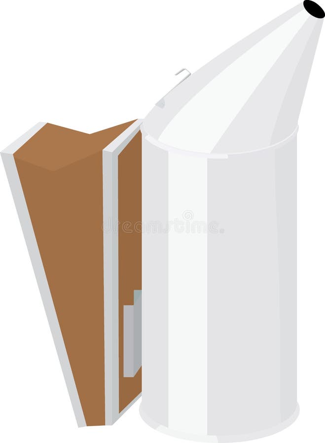 Illustration of a Bee Smoker. Stock Vector - Illustration of design ...