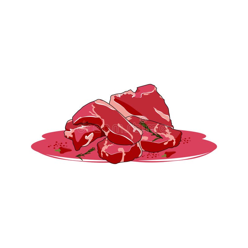 Beef design stock vector. Illustration of beef, shape - 44891380