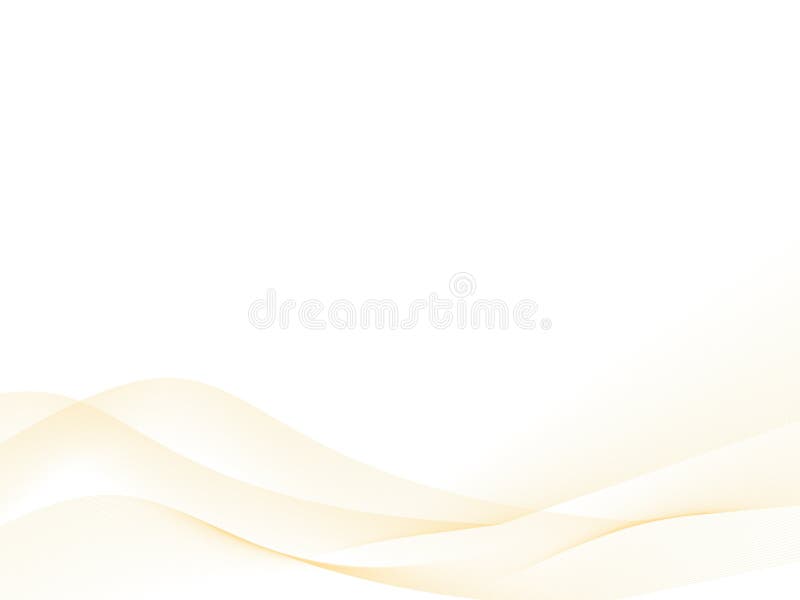 Illustration of a Beige Wave Background (wave Frame) Stock Illustration ...