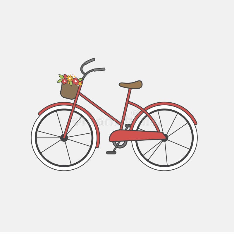 Illustration of Bicycle Doodle Style Stock Illustration - Illustration ...