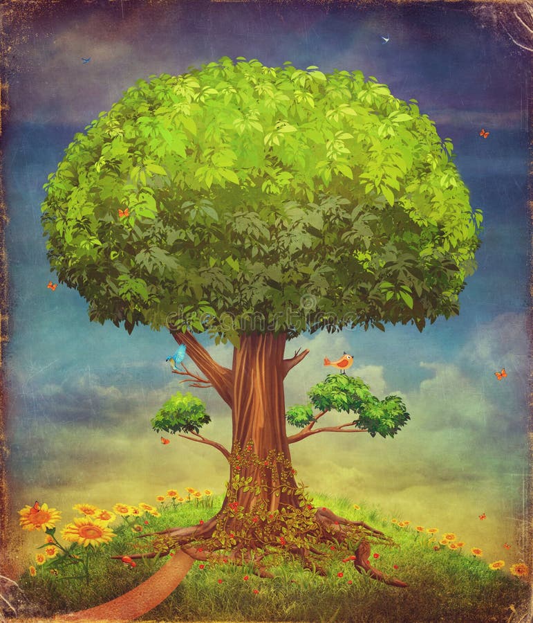 Big Tree Stock Illustrations – 95,884 Big Tree Stock Illustrations ...
