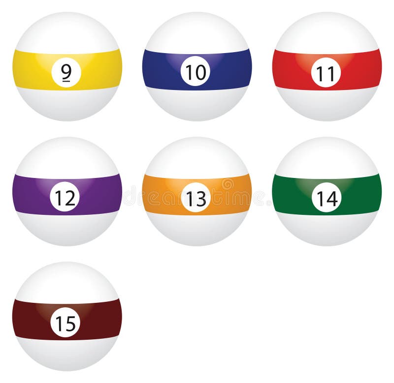Billiard Ball Number 13 Stock Illustrations – 17 Billiard Ball Number ...