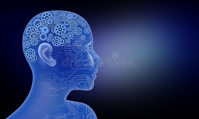 Binary Industrial Global Business Mind Background. Integration. Binary ...