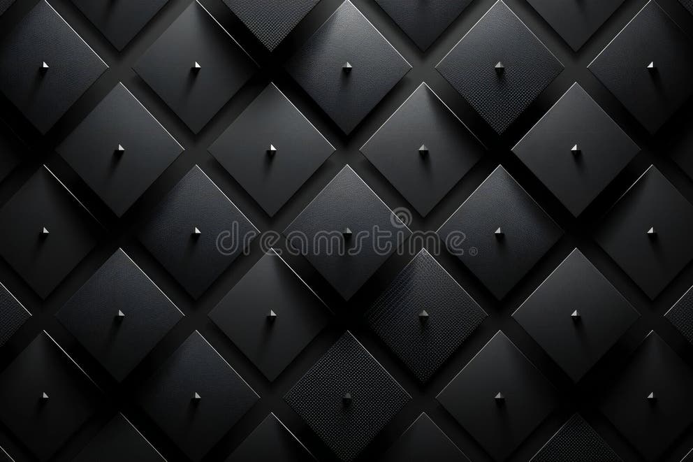 Black Pattern with Diamond Shapes and a Subtle Gradient Background for ...