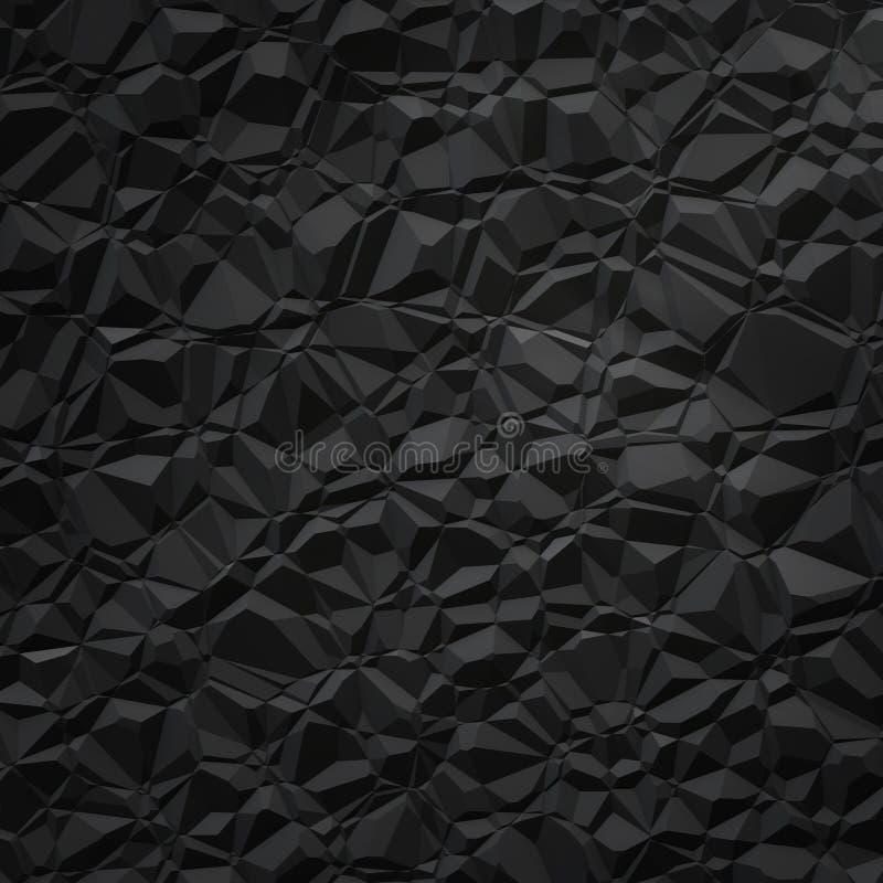 Black Polygon Background stock illustration. Illustration of resolution ...