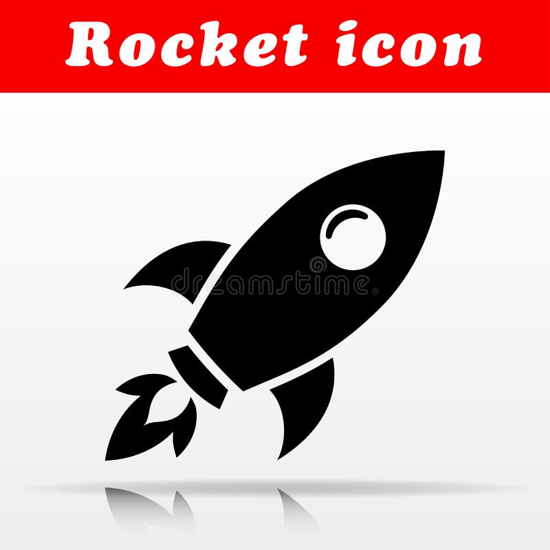 Black Rocket Icon Stock Illustrations – 23,912 Black Rocket Icon Stock ...