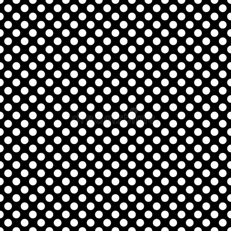 Illustration of a Black Surface with White Small Dots Stock ...