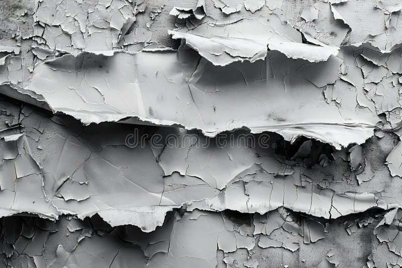 Black and White Photo of Paper with Peeling, High Quality, High ...