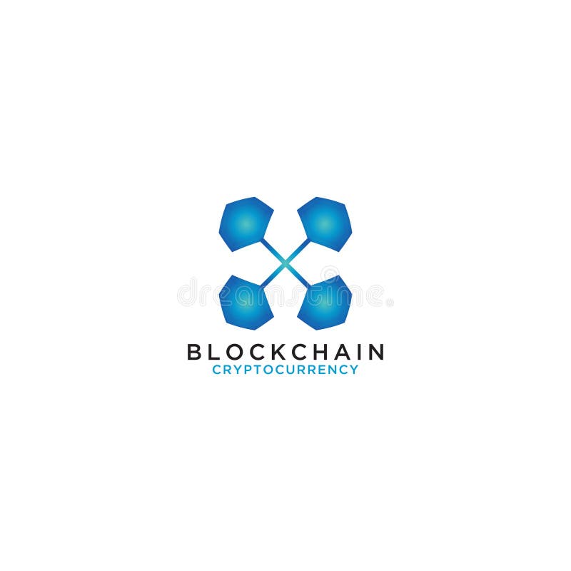 Blockchain Logo Template Stock Illustrations – 3,704 Blockchain Logo ...