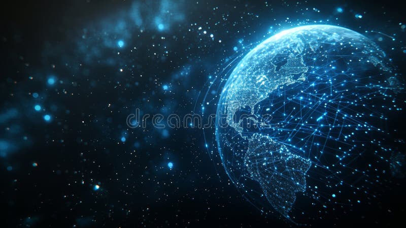 Digital Ai Supply Chain Smart Contract Security Crypto Stock Photos ...