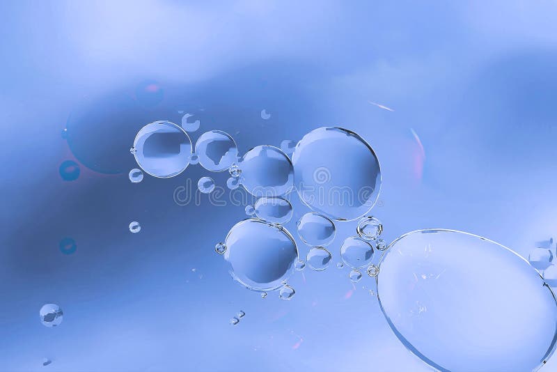 Illustration Blue Bubbles Background Stock Illustration - Illustration ...