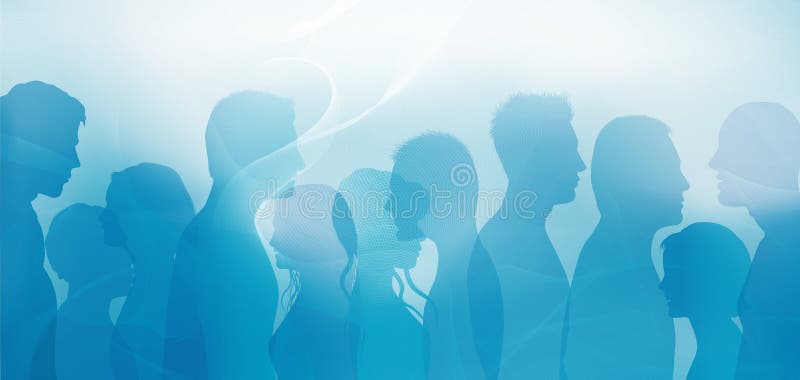 Connection between People - Global Communication Concept - Virtual ...