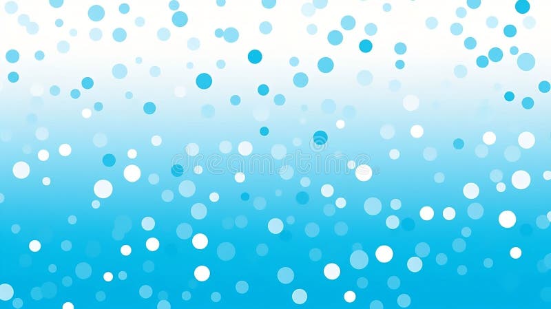 Illustration of Blue Dots on a White Gradient Background Stock ...