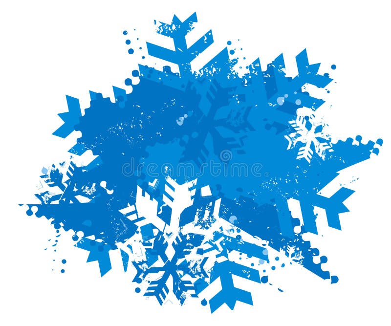 Blue Expressive Brush Stroke Stock Illustration - Illustration of ...