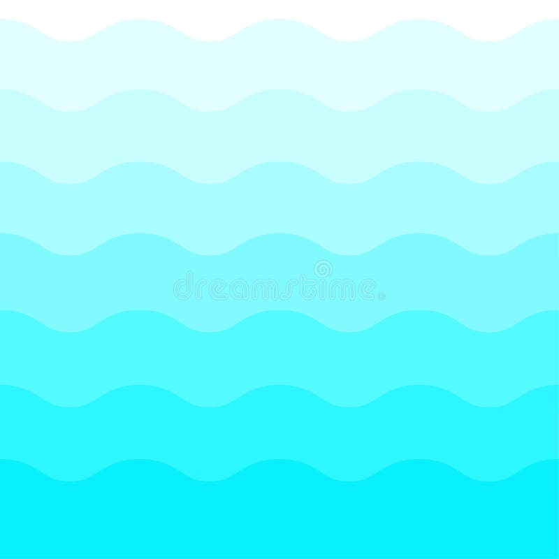 Light Blue Gradient Wavy Seamless Texture Pattern Stock Illustration ...