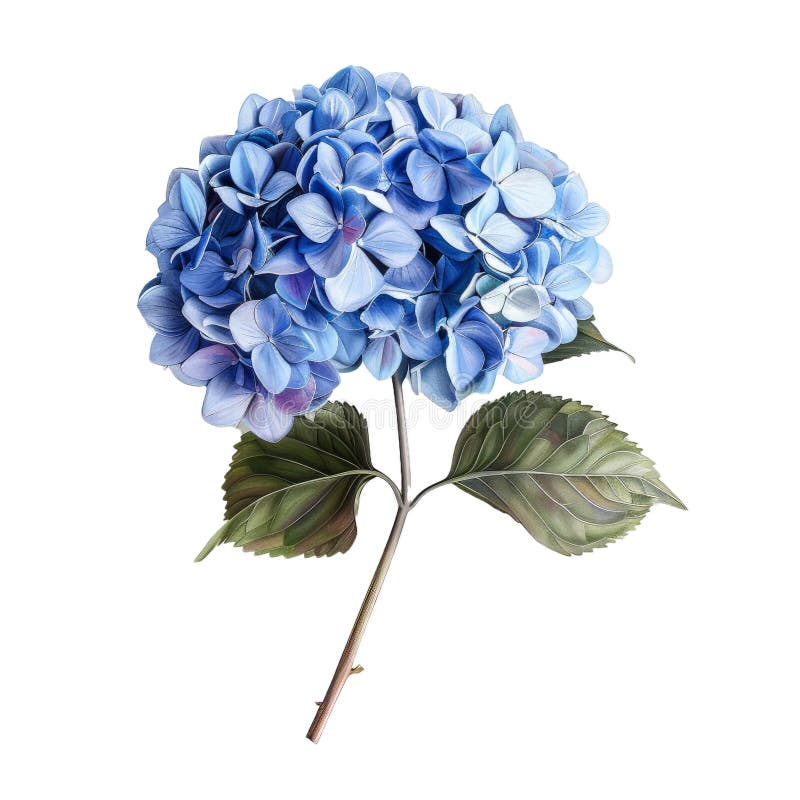 Hydrangea Stem Stock Illustrations – 1,339 Hydrangea Stem Stock ...