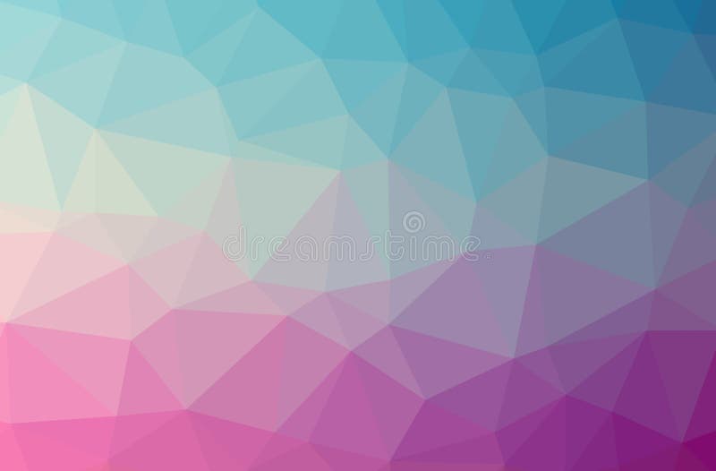 Illustration of Blue Low Poly Nice Multicolor Background. Stock ...
