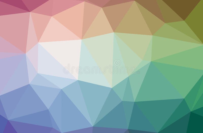Illustration of Blue Low Poly Nice Multicolor Background. Stock ...